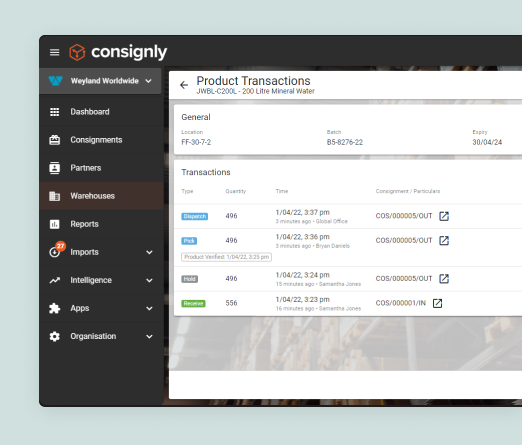 Warehouse Management Software | Consignly